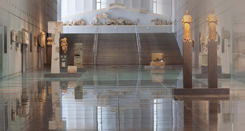 The New Acropolis Museum in Athens, Greece