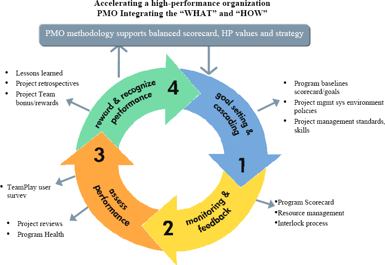 Implementing a global program management office