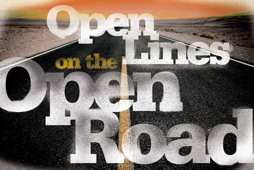 Open lines on the open road