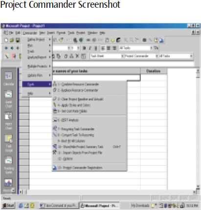 Take command of your project with Project Commander