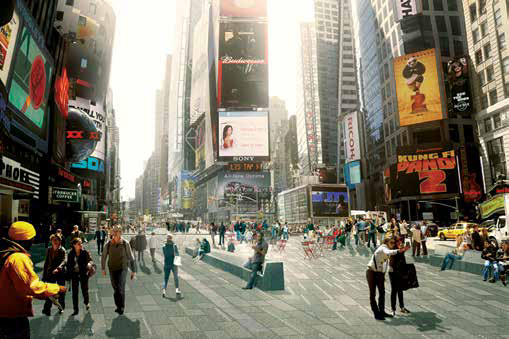 Addition Through Subtraction: Times Square Gets A Makeover