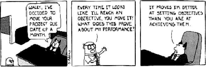 Dilbert's Style of Project Management