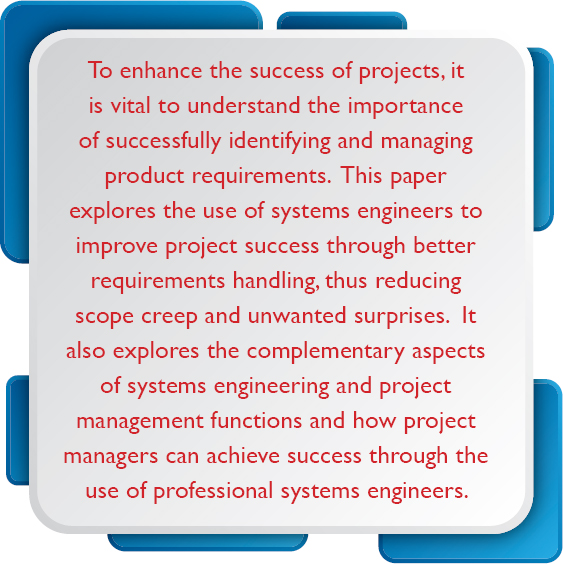 Systems engineering the project