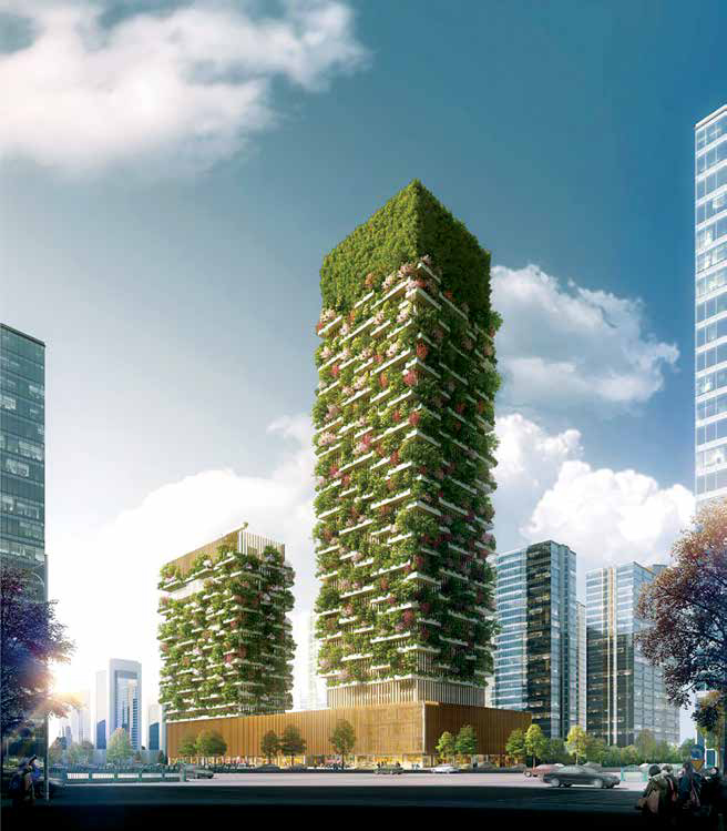 It's Alive - Green Building in China Fighting Air Pollution