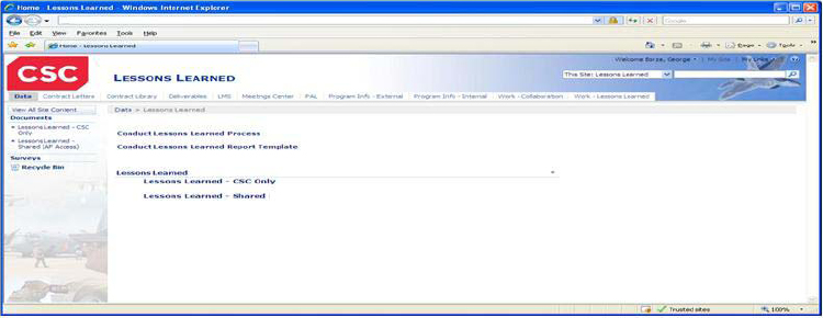 Dynamic Application - Lessons Learned - Business Transformation