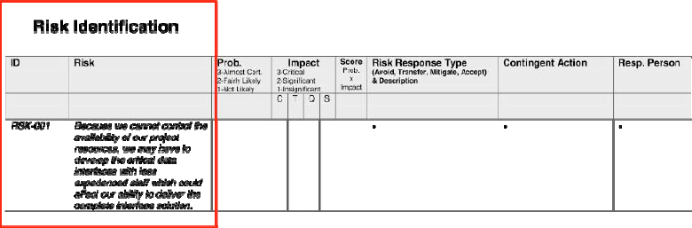 Collaborative tools and techniques to build the project risk plan