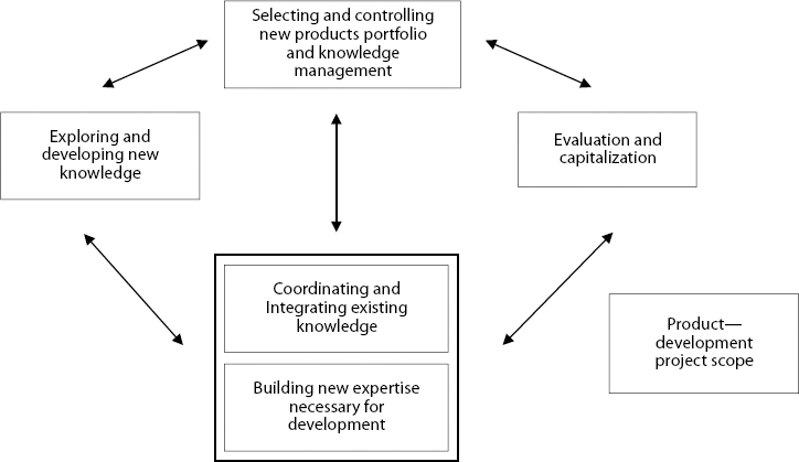 Project management for intensive innovation based strategies