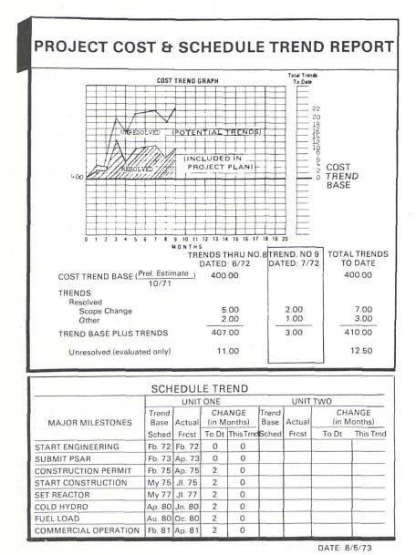 Organization and controls of project management - power plants