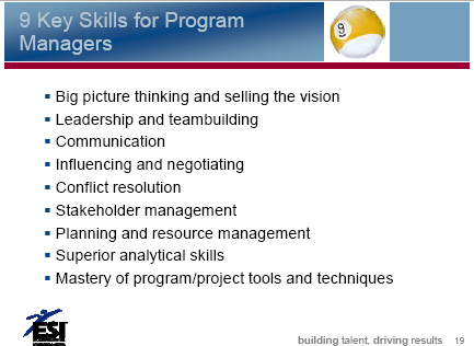 Power up your program management skills